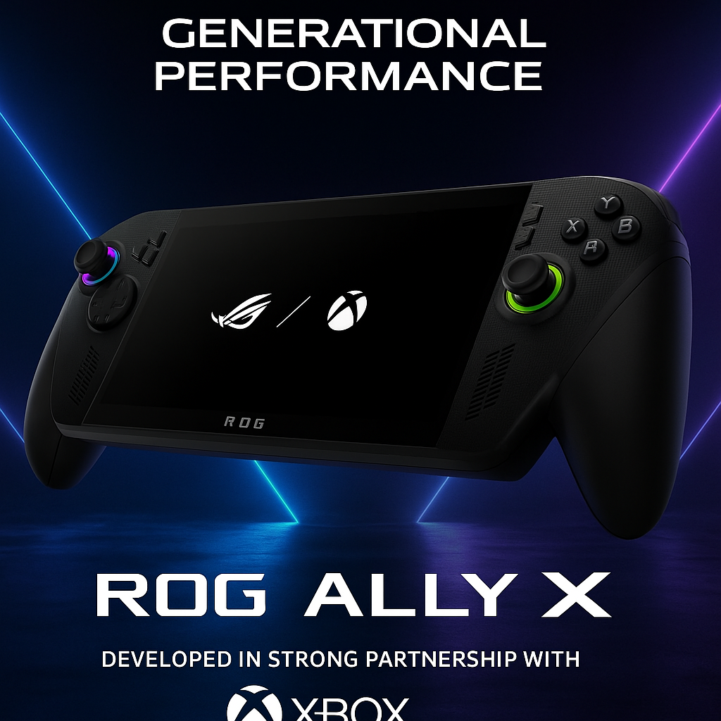 ASUS ROG Xbox Ally X – Customized & Performance Tuned – SchwiftyModz